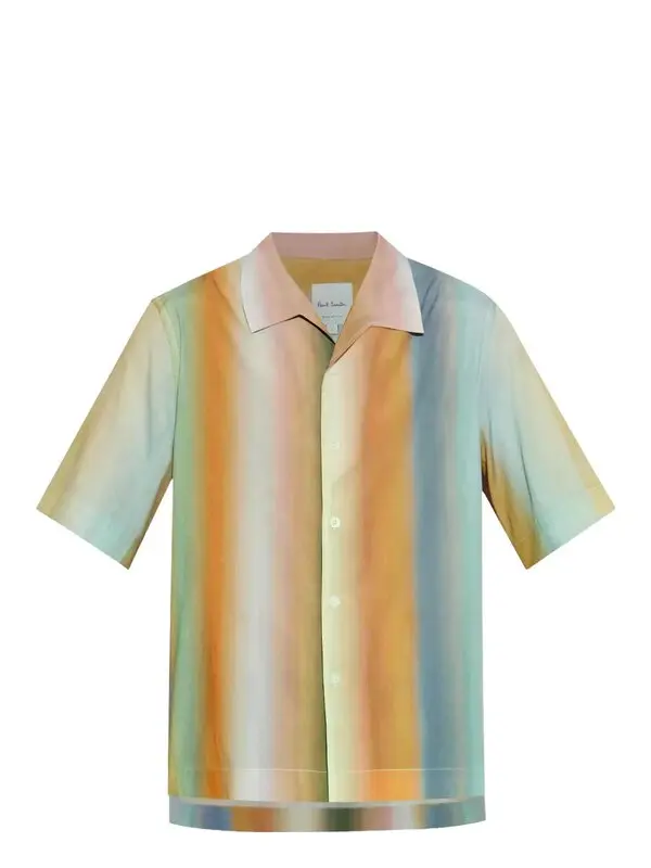 Paul Smith Short Sleeve Shirt - Neutrals