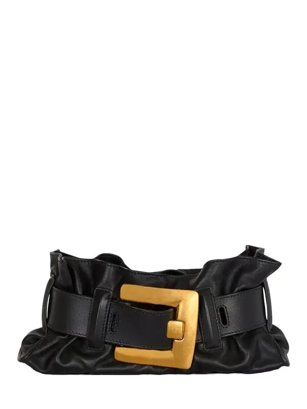 Balmain Anthem Mini Shoulder Bag - Black