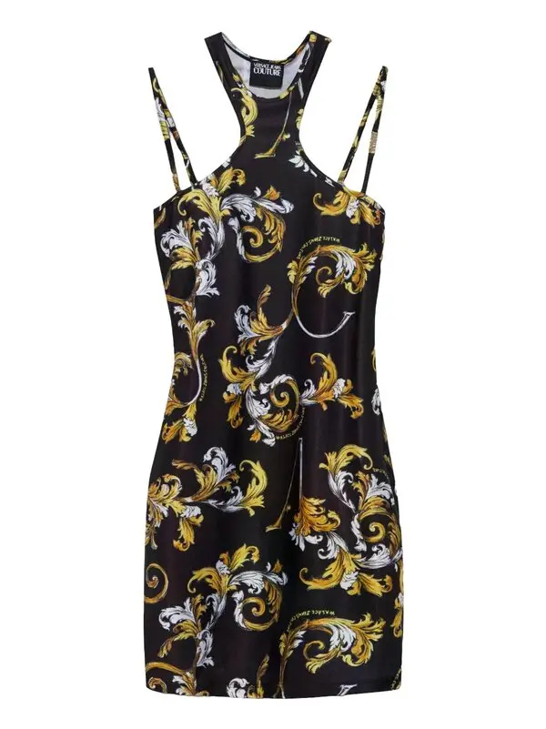 Versace Jersey Dress - Black