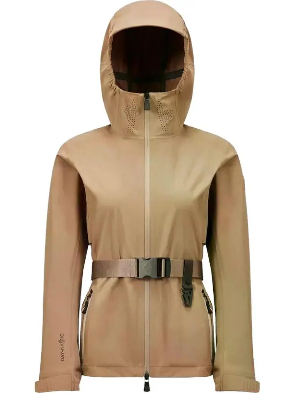 Moncler Fex Hooded Jacket - Neutrals