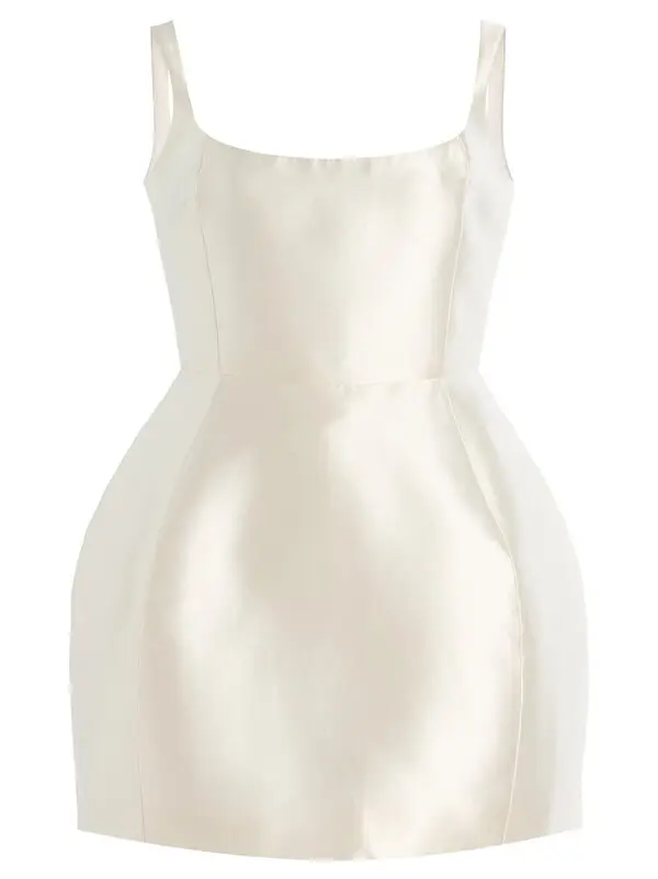 DE LA VALI Lola Mini Dress - Ivory