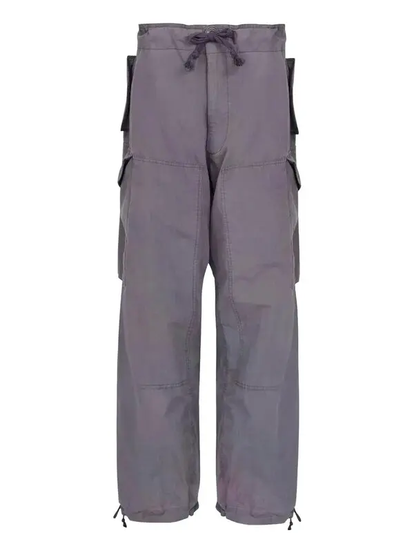 MAISON MARGIELA Four-stitch Logo Track Pants - Grey