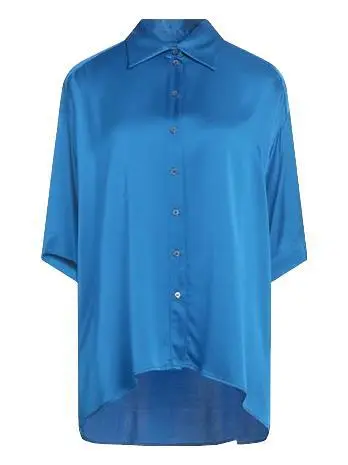 OTTOD'AME Azure Viscose Shirt - Blue