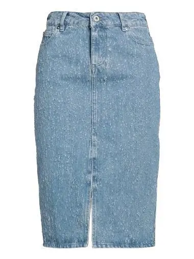 HALFBOY Denim Pencil Skirt - Blue