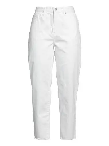 Armani Exchange Tapered Cotton Jeans - White
