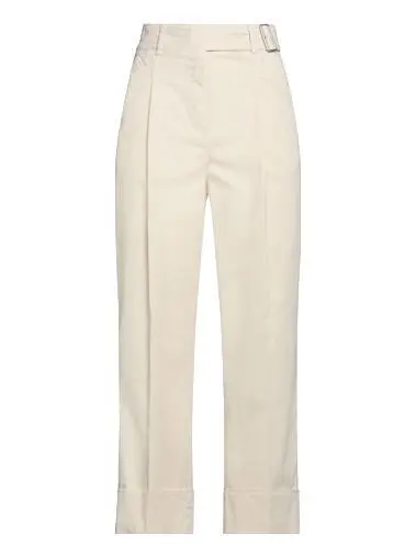 Peserico Straight-leg Twill Pants - Beige