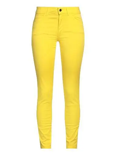 CARACTÈRE Gabardine Skinny Pants - Yellow