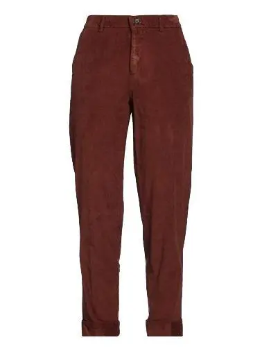 BERWICH Tapered Velvet Pants - Brown