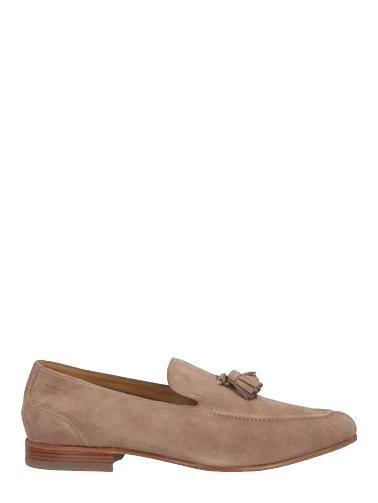 Bally Suede Tassel Loafers - Light Brown