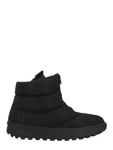 D.a.t.e. Quilted Ankle Boots - Black