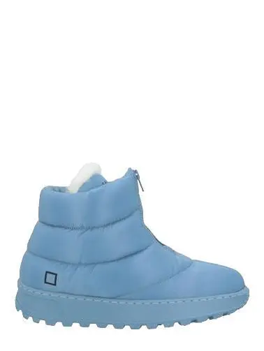 D.a.t.e. Quilted Ankle Boots - Light Blue
