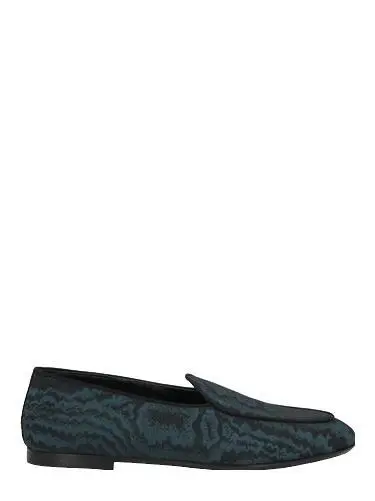 Dolce & Gabbana Loafers In Textile Fibers - Blue