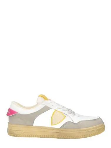 ACBC X PHILIPPE MODEL Leather Sneakers - White