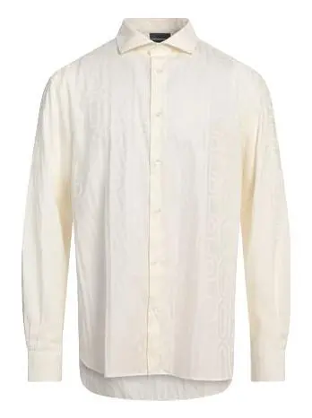 Emporio Armani Shirt Ivory Size Cotton - White