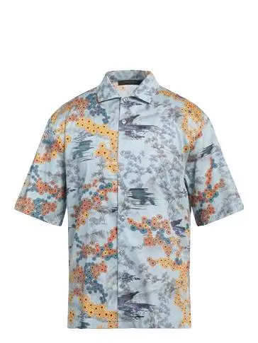 MESSAGERIE Shirt Sky Size Cotton - Blue