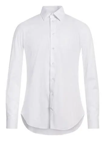 Emporio Armani Shirt Size Cotton, Elastane - White
