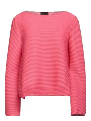Emporio Armani Ribbed Jersey Top - Pink