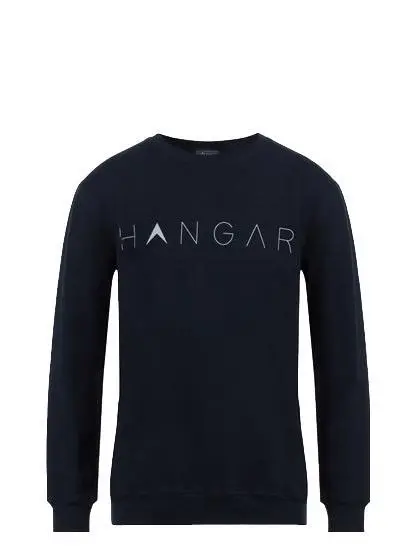 HANGAR Cotton French Terry Sweatshirt - Blue