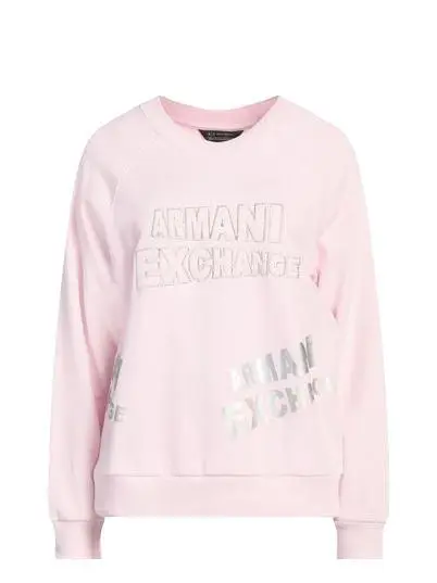 Armani Exchange French Terry Sweatshirt - Pink