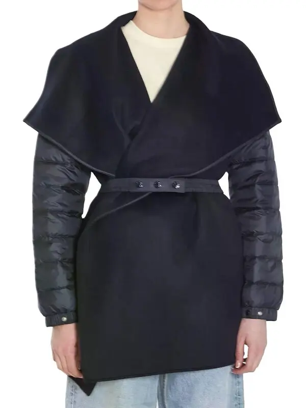 Moncler Padded Cape - Blue