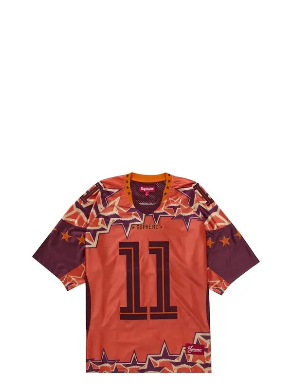 Supreme Stars Football Jersey - Orange