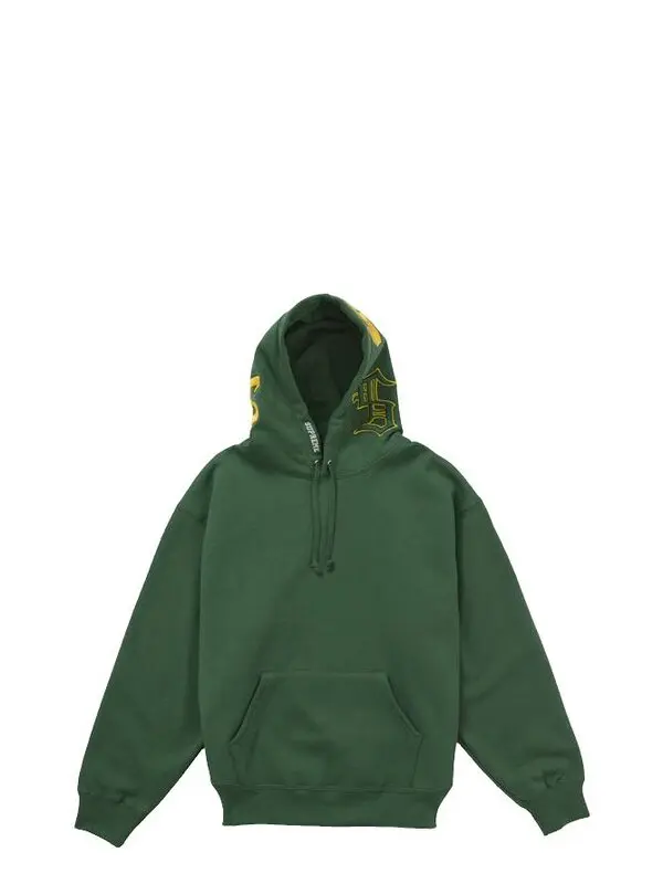 Supreme Logo Hooded Sweatshirt - Pine
