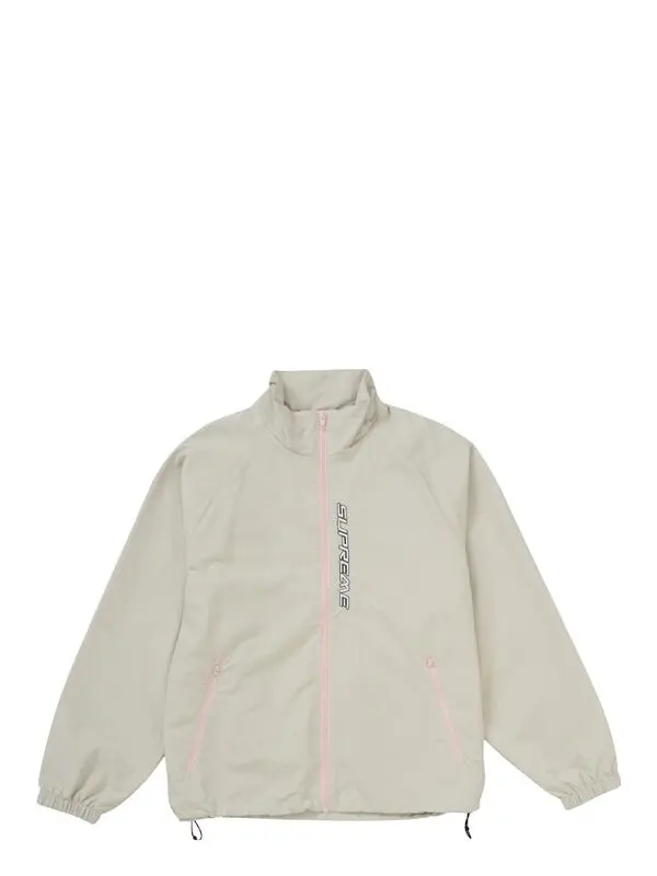 Supreme Contrast Zip Track Jacket - Tan