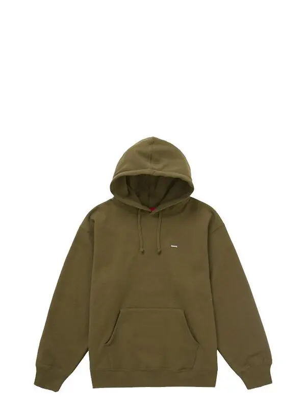 Supreme Small Box Hooded Sweatshirt - Dark Olive
