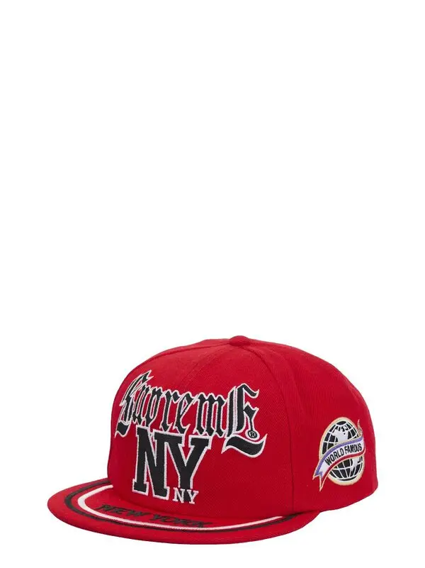 Supreme New York 6-panel Cap - Red