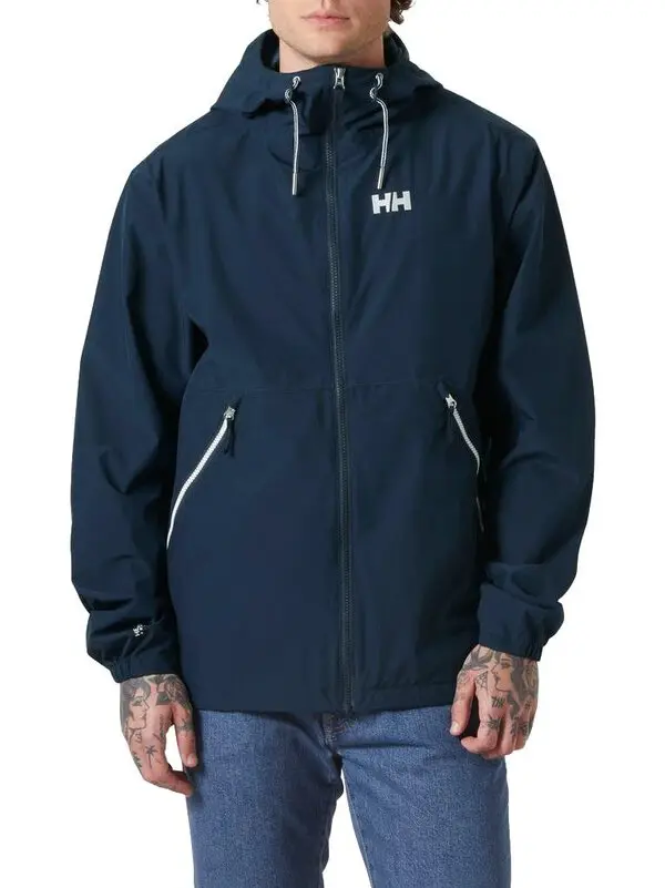 Helly Hansen Sandoy Rain Jacket - Navy