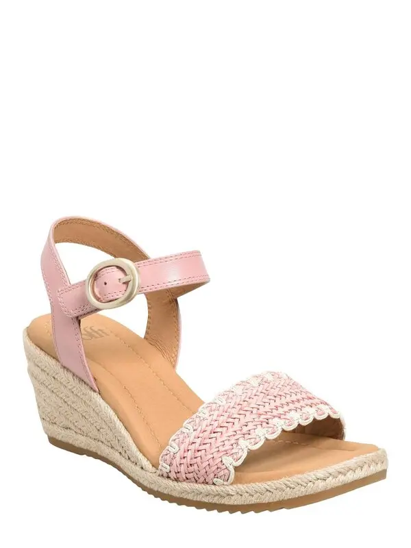 SOFFT Inez Wedge Sandal - Cipria Pink