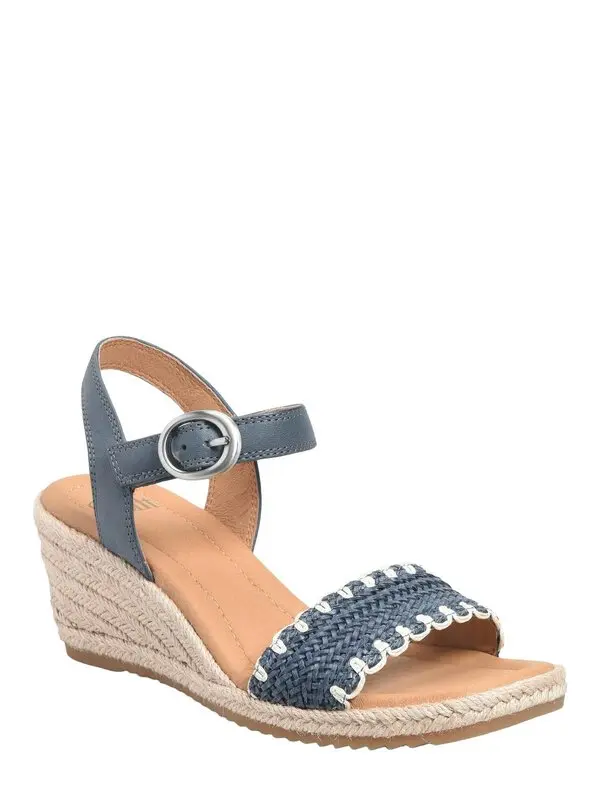 SOFFT Inez Wedge Sandal - Navy