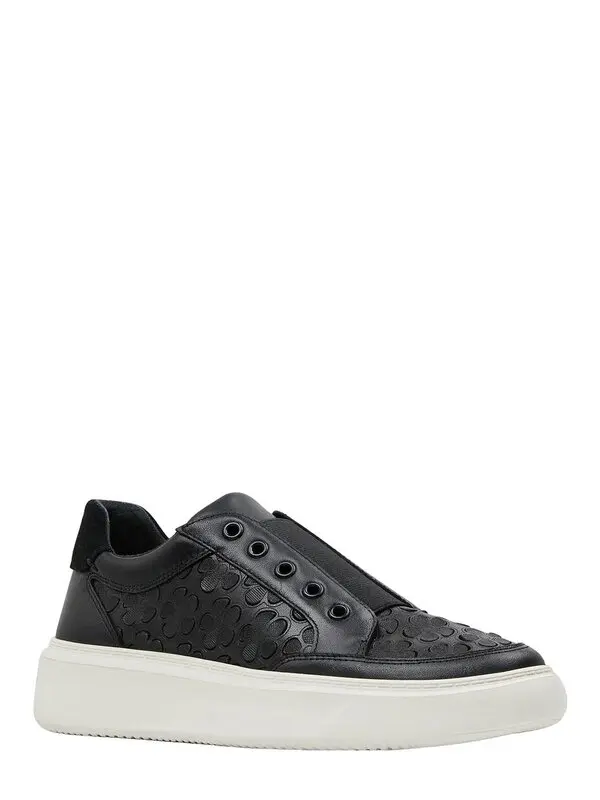 DONALD PLINER Mikko Laceless Sneaker - Black