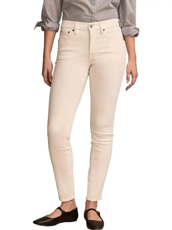 Lucky Brand Bridgette High-rise Skinny Jeans - Bright White