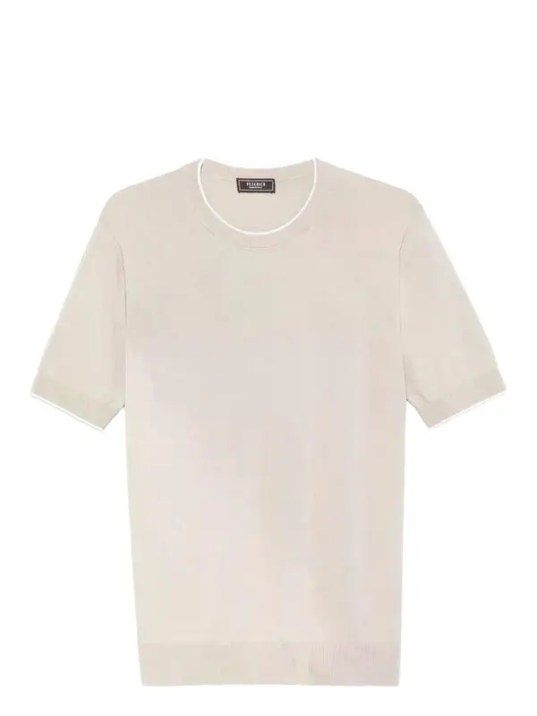 Peserico Cotton T-shirt - Neutrals