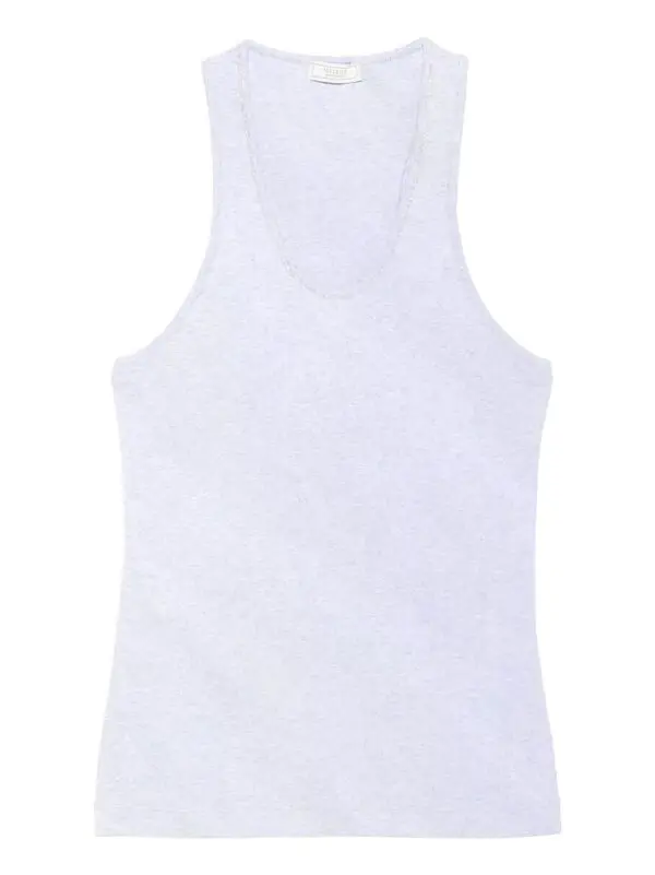 Peserico Bead-embellished Tank Top - Grey