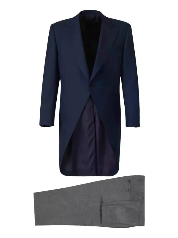 Canali Single Breasted Wool Suit - Blue