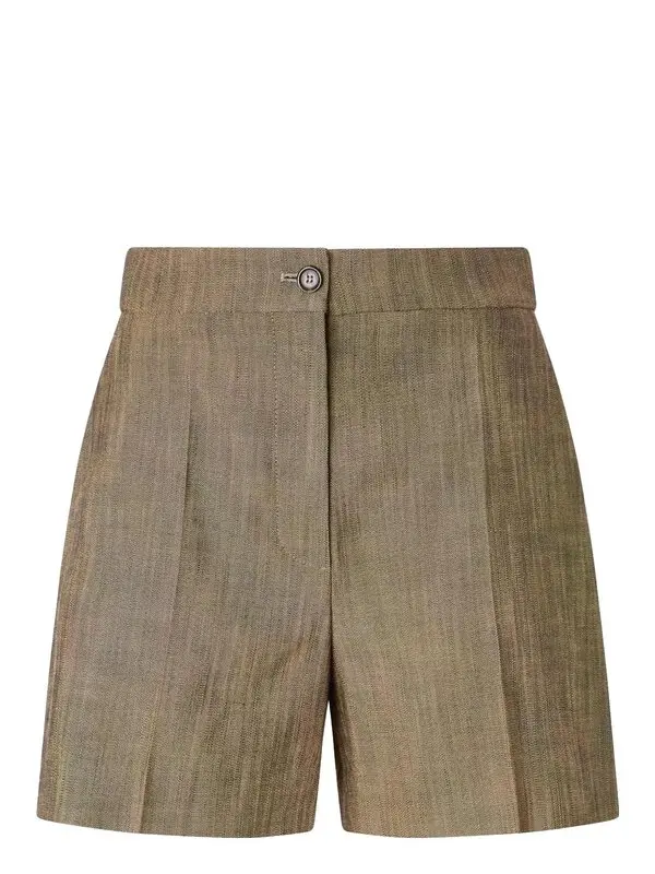 Pinko Tailored Shorts - Brown