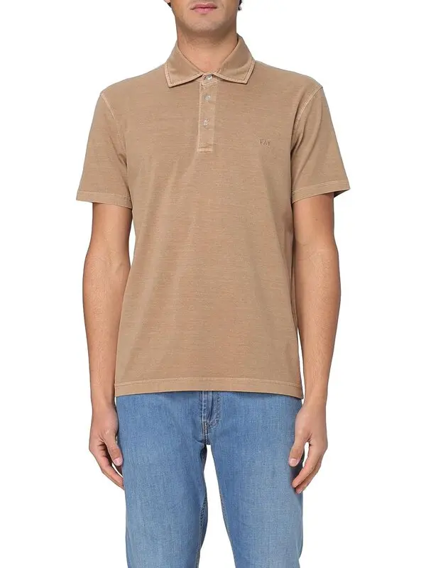 FAY Polo Shirt - Beige
