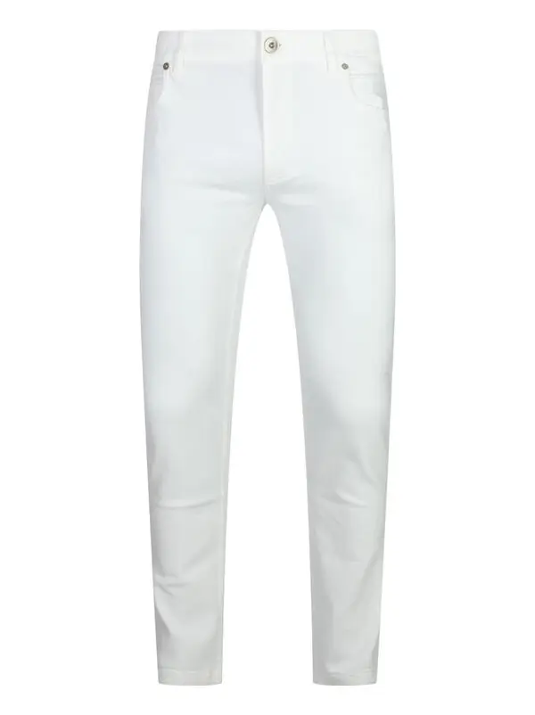 Eleventy Straight-leg Jeans - White