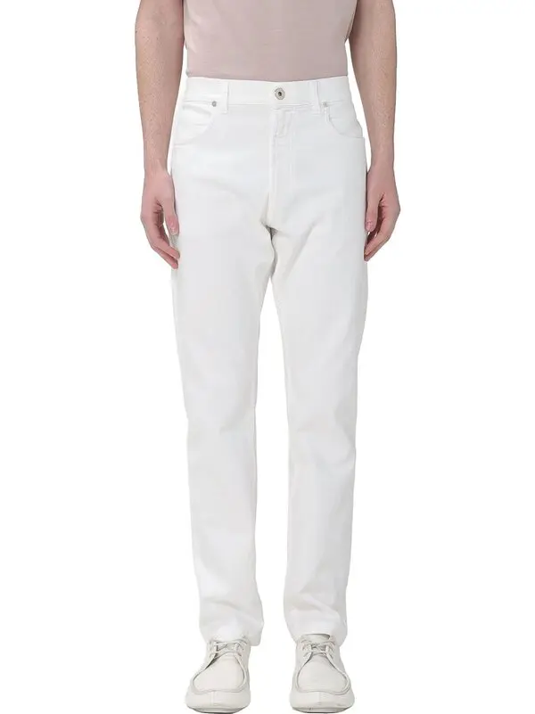 Eleventy Straight-leg Jeans - White