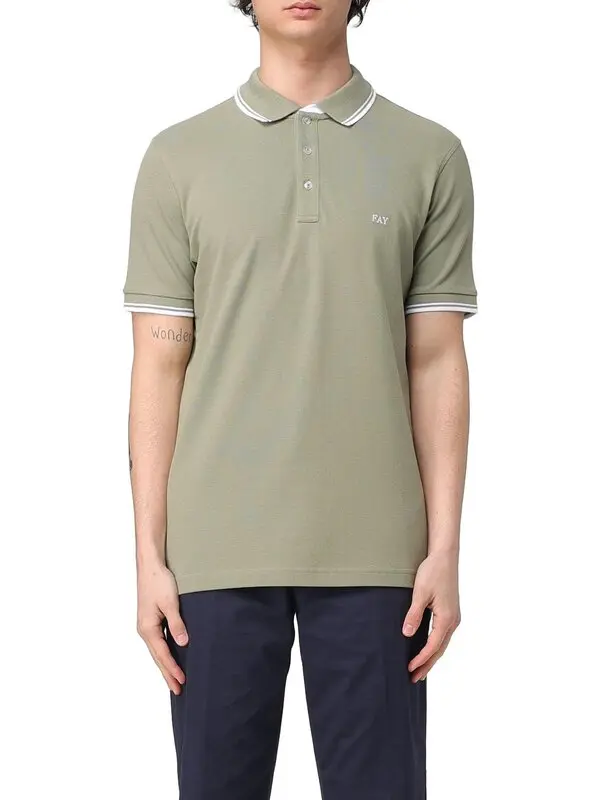 FAY Polo Shirt - Green