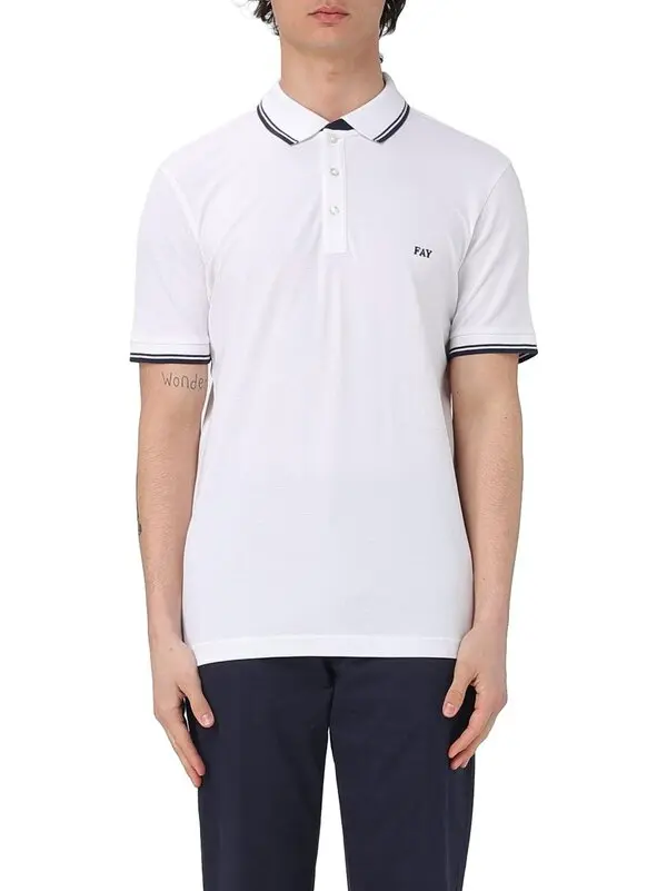 FAY Polo Shirt - White