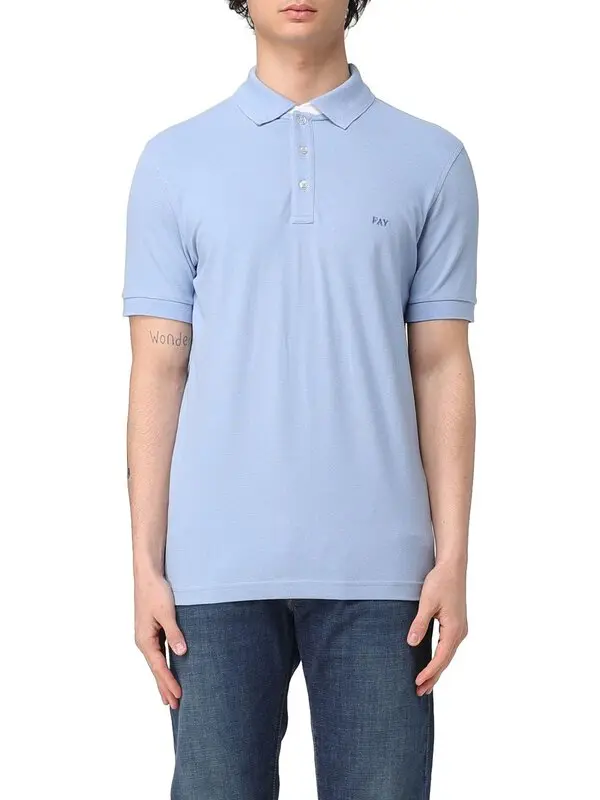 FAY Polo Shirt - Blue 1