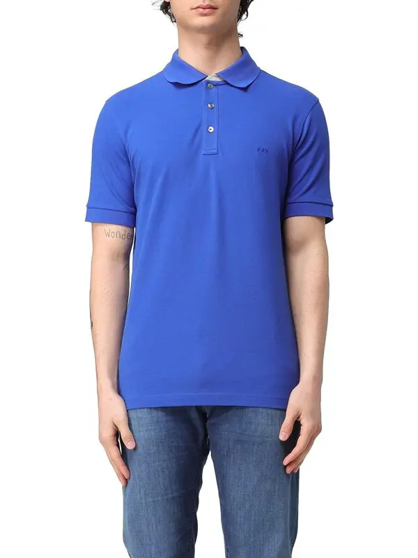 FAY Polo Shirt - Blue 2