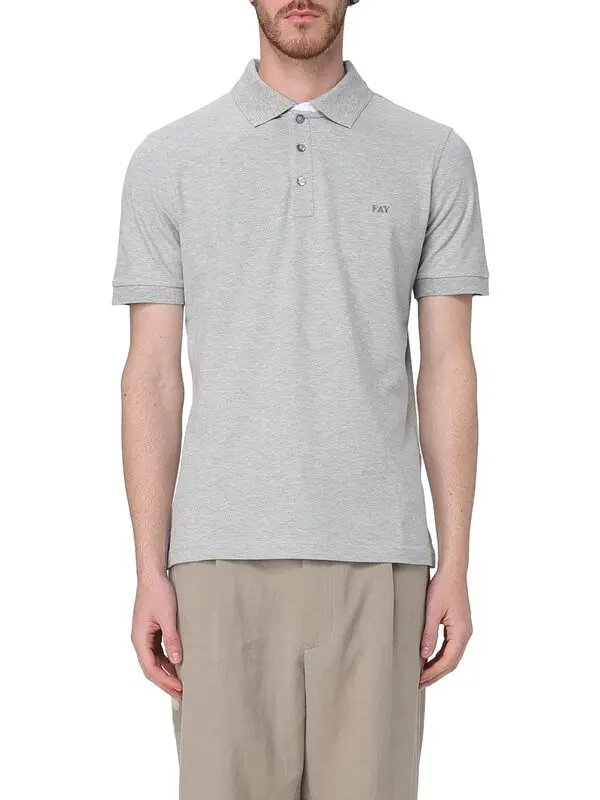 FAY Polo Shirt - Brown