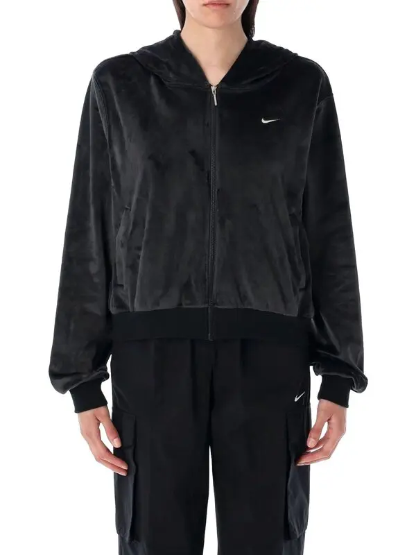 Nike Zip-up Sweatshirt - Black