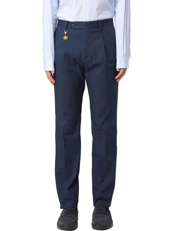 MANUEL RITZ Trousers - Blue