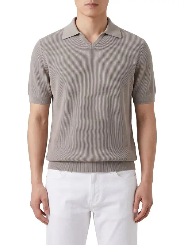Brunello Cucinelli Polo Shirt - Brown