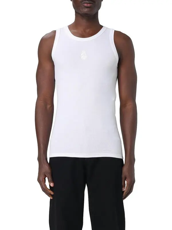 Alexander McQueen Ribbed Tank Top - White